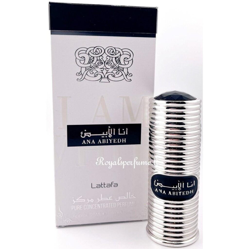 Lattafa Ana Abiyedh oil perfume unisex 25ml – Aromawest