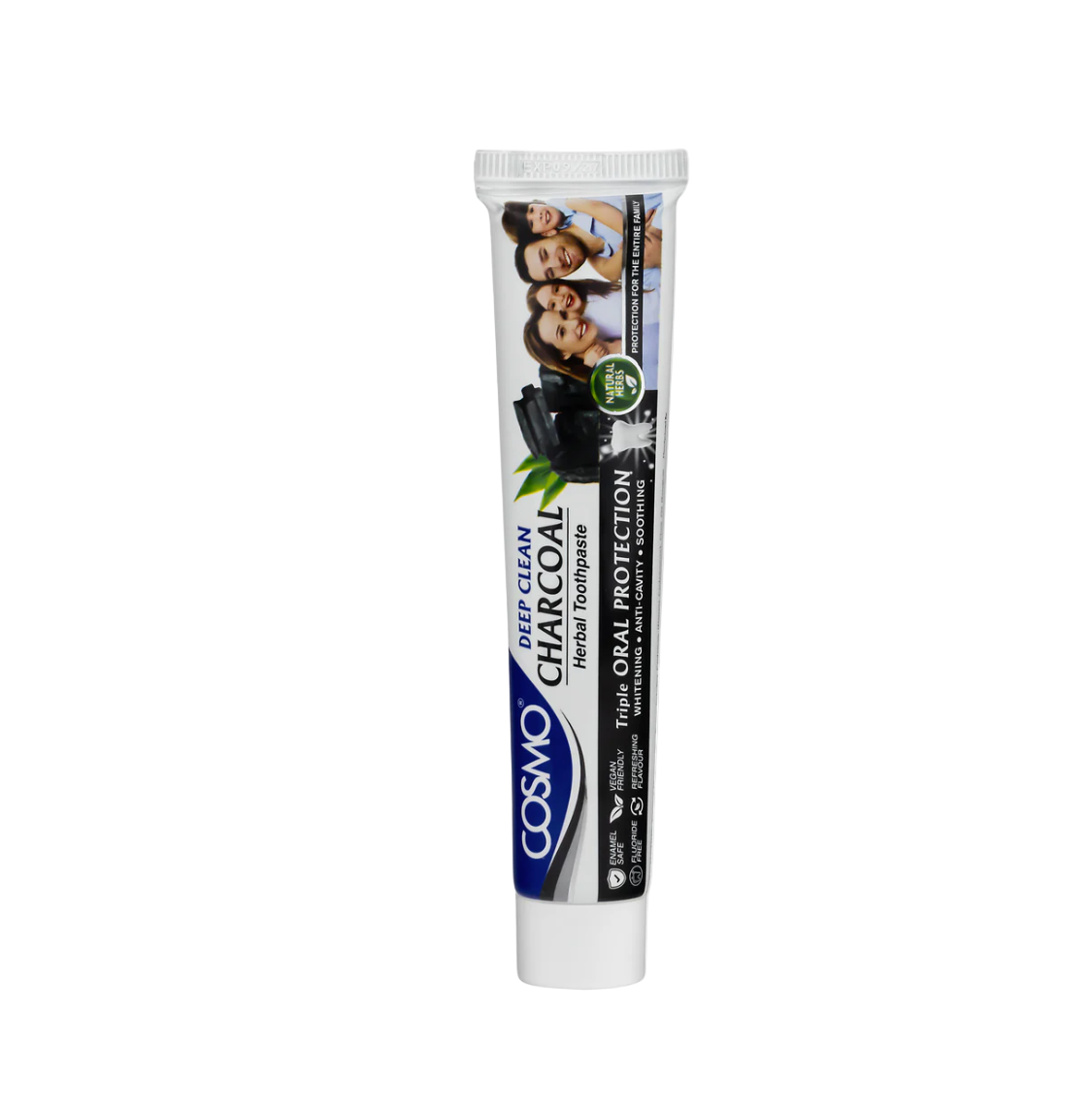 Deep Clean Charcoal Herbal Toothpaste by Cosmo 100g – Aromawest